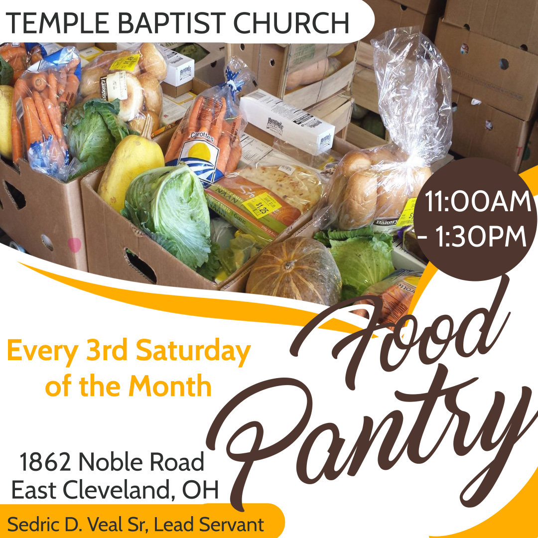 Community Food Pantry – Temple Baptist Church